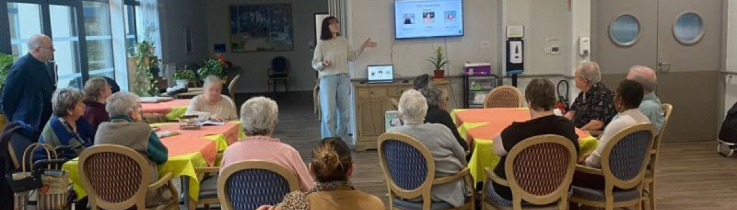 Innover pour bien vieillir à la résidence Lamartine 💙 - Groupe SOS Seniors